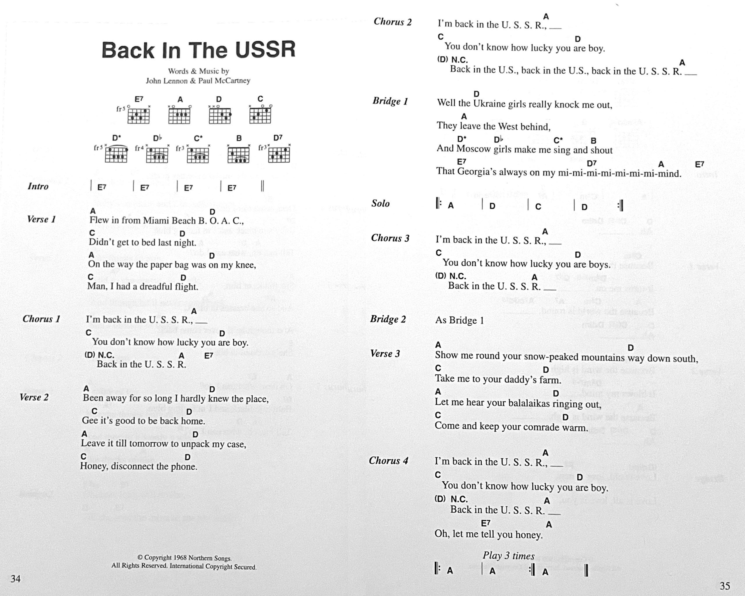 Beatles Songs – Cloverdale Music Workshop